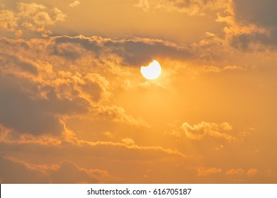 Twilight Sun Sky Cloud Stock Photo 616705187 | Shutterstock