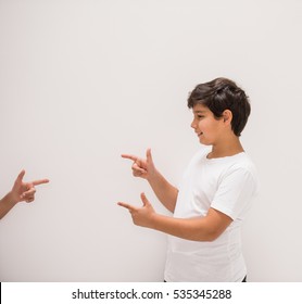 Two Boys Posing Stock Photo 535345288 | Shutterstock