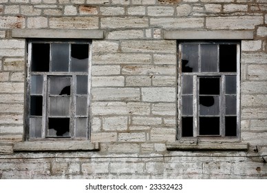 Two Broken Windows Stock Photo 23332423 | Shutterstock