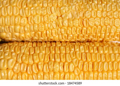 Two Corn Cobs Horizontal Stock Photo 18474589 | Shutterstock