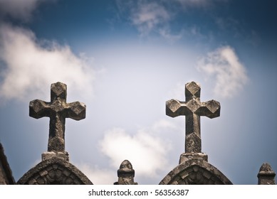 Two Crosses Stock Photo 56356387 | Shutterstock