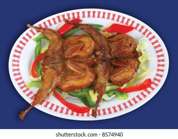 Two Deep Fried Quails Stock Photo 8574940 | Shutterstock