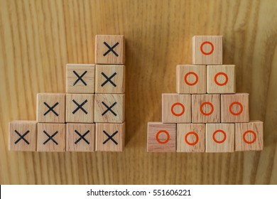 Two Different Approaches Reach Same Target Stock Photo 551606221 ...