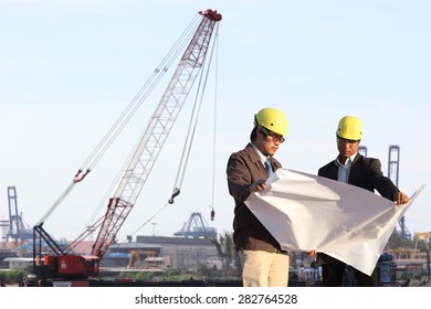 Two Engineer On Site Stock Photo 282764528 | Shutterstock