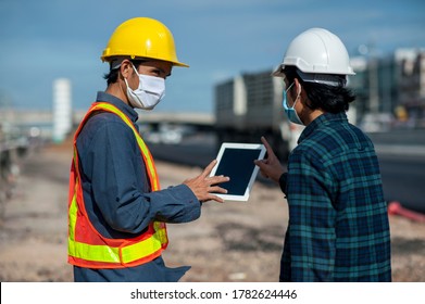 2,501 Two Engineer Talking Outdoor Images, Stock Photos & Vectors ...