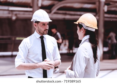 2,501 Two Engineer Talking Outdoor Images, Stock Photos & Vectors ...