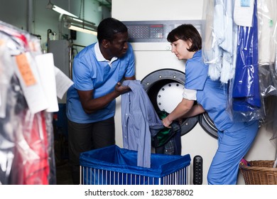 Skilled Female Laundry Worker Her African Stock Photo (Edit Now) 1317128729