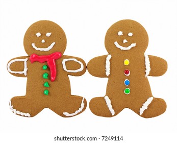 Illustration Gingerbread Man: เวกเตอร์สต็อก (ปลอดค่าลิขสิทธิ์ ...
