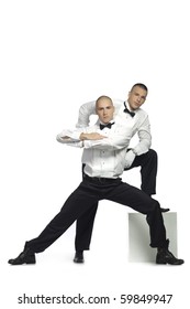 Two Guys Posing Smart Clothes Stock Photo 59849947 | Shutterstock