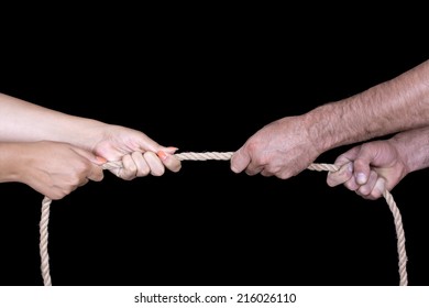 Two Fingers Touching On Black Background Stock Photo 11402803 ...
