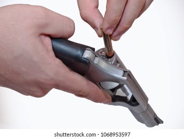 Two Hands Shown Loading 357 Magnum Stock Photo 1068953597 | Shutterstock