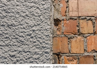 Two Layers Construction Wall Blocks Stock Photo 2140754865 | Shutterstock