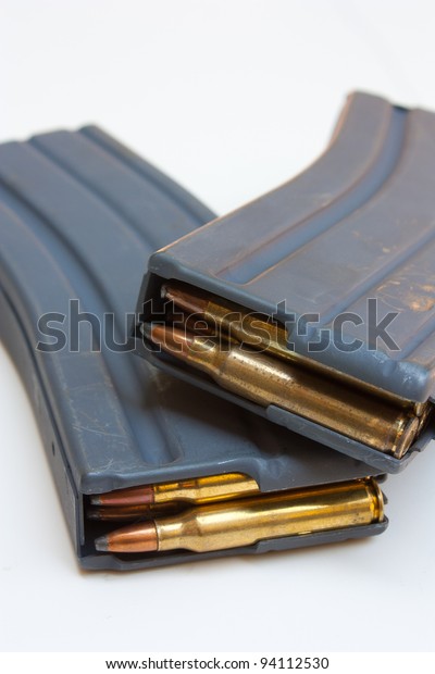 Two Loaded M16 Magazines Stock Photo 94112530 | Shutterstock
