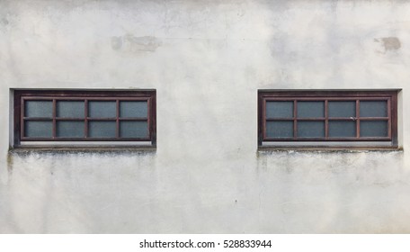 Two Long Windows Wall Stock Photo 528833944 | Shutterstock