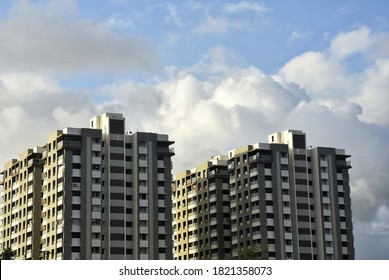 Two Mega Building Side By Side Stock Photo 1821358073 | Shutterstock