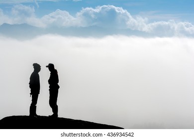 13,745 Two Men Facing Each Other Images, Stock Photos & Vectors ...