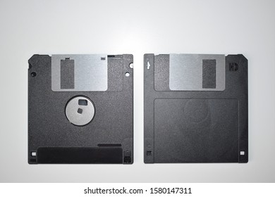 Old Black Square Floppy Disks Isolated Stock Photo (Edit Now) 1470391925