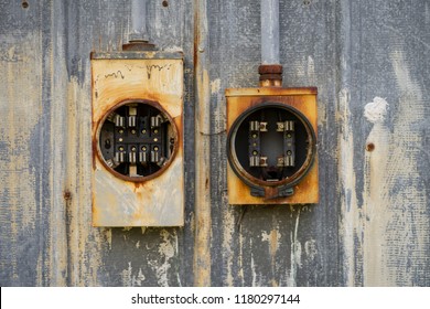 2,042 Rusted Electrical Panels Images, Stock Photos & Vectors ...