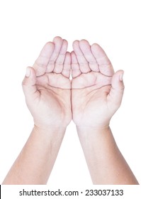 Human Open Empty Hands Palms Human Stock Photo 393333823 | Shutterstock