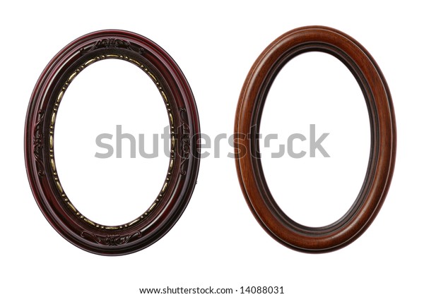 Two Oval Flames Isolated On White Stock Photo 14088031 | Shutterstock