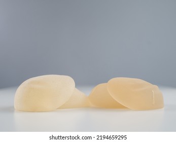 Two Pairs Different Breast Implants On Stock Photo 2194659295 ...