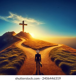 Two Paths Different Directions One Leads AI-generated image 2406446565 ...