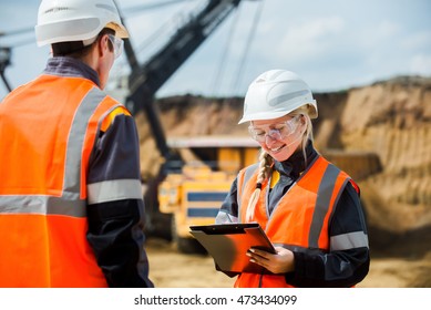 367 Mining Workers Discussing Images, Stock Photos & Vectors | Shutterstock
