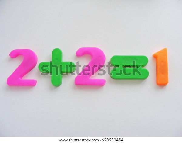 Two Plus Two Equals One Stock Photo 623530454 | Shutterstock