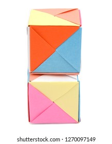 Two Stacking Origami Cubes Stock Photo 1270097149 | Shutterstock