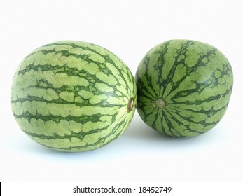 Two Watermelons Stock Photo 18452749 | Shutterstock