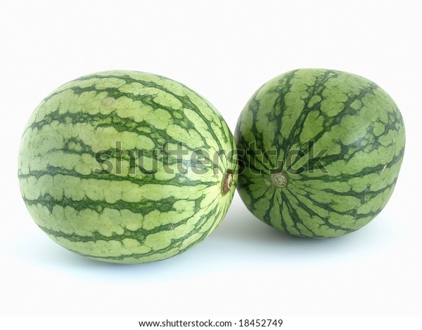 Two Watermelons Stock Photo 18452749 | Shutterstock