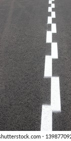 Two White Dashed Lines Stock Photo 139877092 | Shutterstock