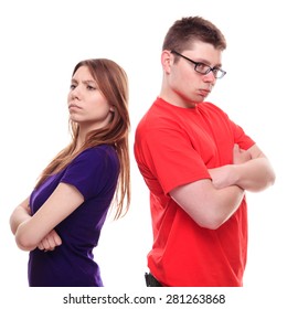 Two Young People Arguing Stock Photo 250576057 | Shutterstock