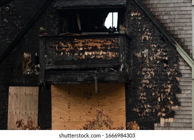 Typical House Fire Rendering House Uninhabitable Stock Photo (Edit Now ...