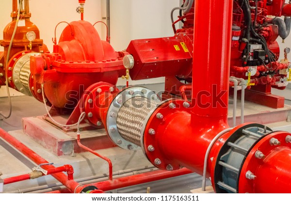 Typical Installation Fire Pump Room Approved Stock Photo 1175163511 ...