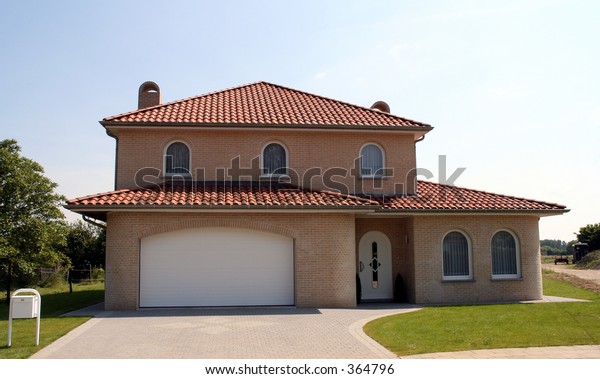 Typical Middle Class House Stock Photo (Edit Now) 364796