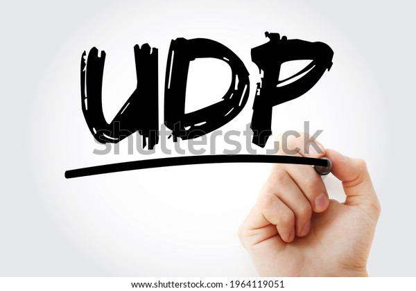 Udp User Datagram Protocol Acronym Marker Stock Photo (Edit Now) 1964119051