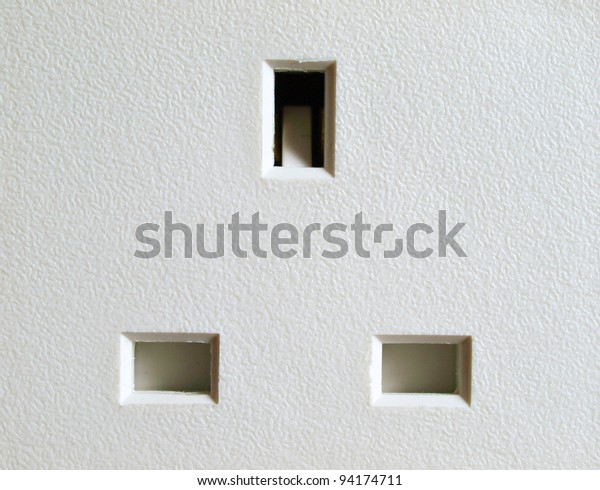 Uk Power Socket British Plug Bs1363 Stock Photo 94174711 | Shutterstock
