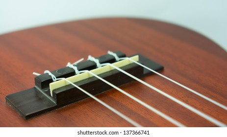 Ukulele Nylon String Bridge Stock Photo 137366741 | Shutterstock