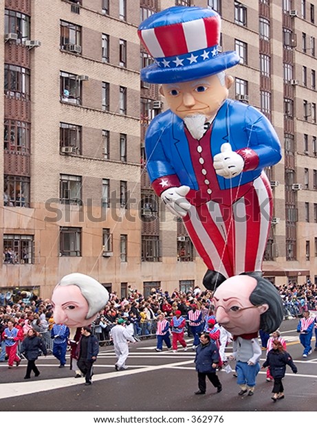 Uncle Sam Balloon Figure Macys Thanksgiving Stock Photo (Edit Now) 362976 Uncle Sam Balloon Figure Macys Thanksgiving Stock Photo (Edit Now) 362976