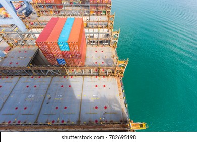 Under Deck Upper Deck Container Vessel Stock Photo (Edit Now) 782695198