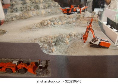 Underground Open Pit Mining Mini Model Stock Photo 320239643 | Shutterstock