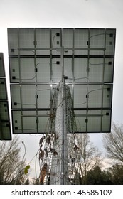 Underside Solar Panel Trees Stock Photo 45585109 | Shutterstock