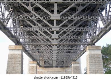 Underside Steel Bridge Structure Stock Photo 1198564315 | Shutterstock