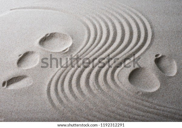Undulating Flowing Wave Pattern Concentric Circles Stock Photo ...
