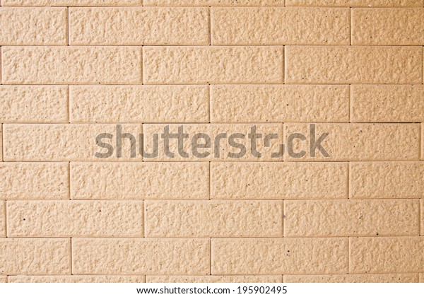 Unglazed Ceramic Tile Brick Pattern Stock Photo (Edit Now) 195902495