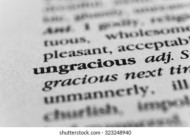 Ungracious Images, Stock Photos & Vectors | Shutterstock