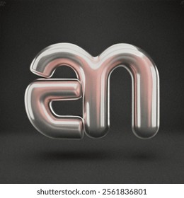 Unique Morphing E M Font Floating AI-generated image 2561836873 ...