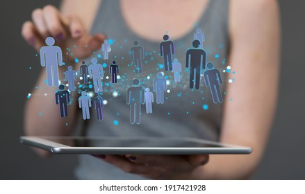 Unity Group Teamwork Concept Digital Stock Photo 1917421928 | Shutterstock