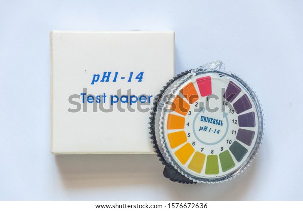 Universal Indicator Strips Ph Value Shown Stock Photo 1576672636 ...